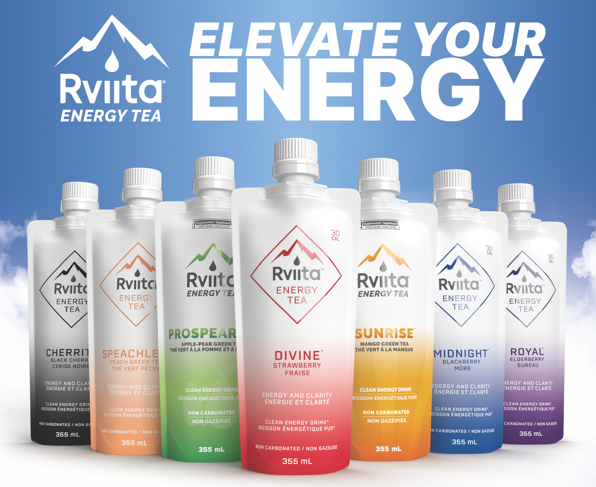 Rviita Healthy Energy Tea | Variety Pack